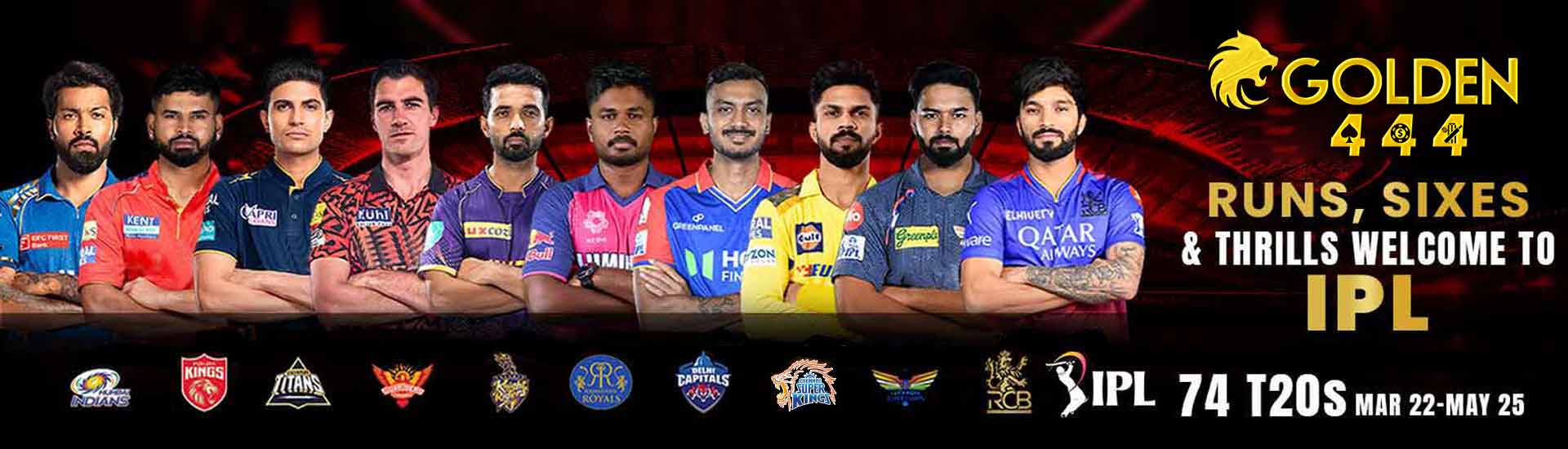 Golden444: Best Online Cricket and Casino Betting ID Provider